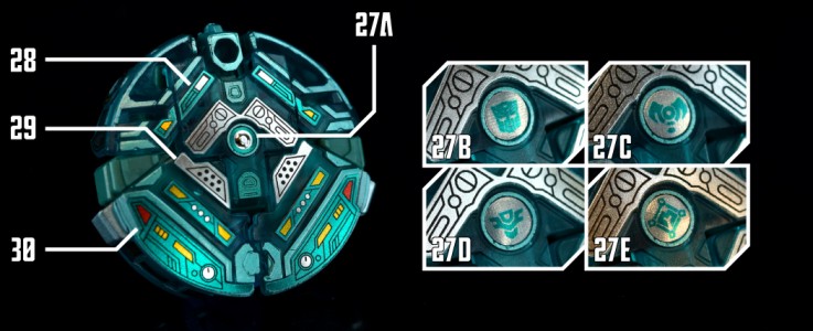 Stickers & Labels for AOTP Micronus Prime- Toyhax - Reprolabels