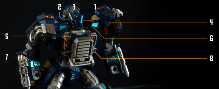 Stickers & Labels for Gen. Armada Nemesis Prime - Toyhax - Reprolabels