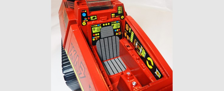 For Action Force Red Shadow Hyena Tank V1 '83