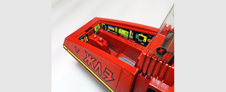 For Action Force Red Shadow Hyena Tank V1 '83