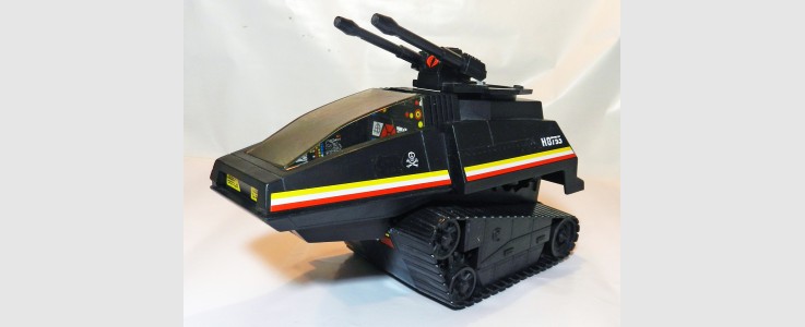 For Action Force Red Hyena Tank V2 '85