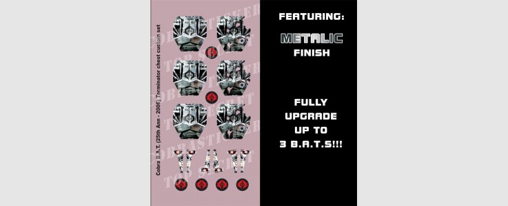 for Cobra BAT 25th - Terminator chest plate design